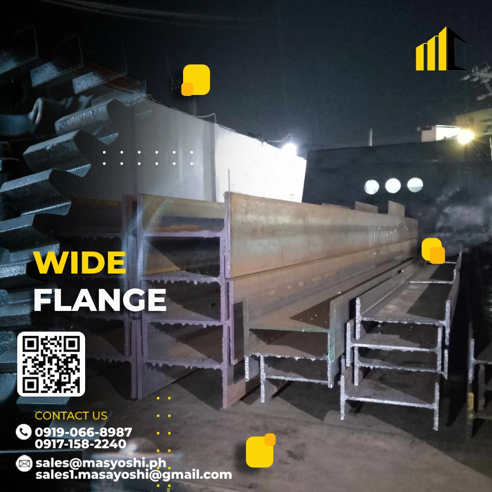 WIDE FLANGE 10 X 4 12# 6MTRS, IDE FLANGE 14 X 14 1/2 132# 6MTRS, , I ...
