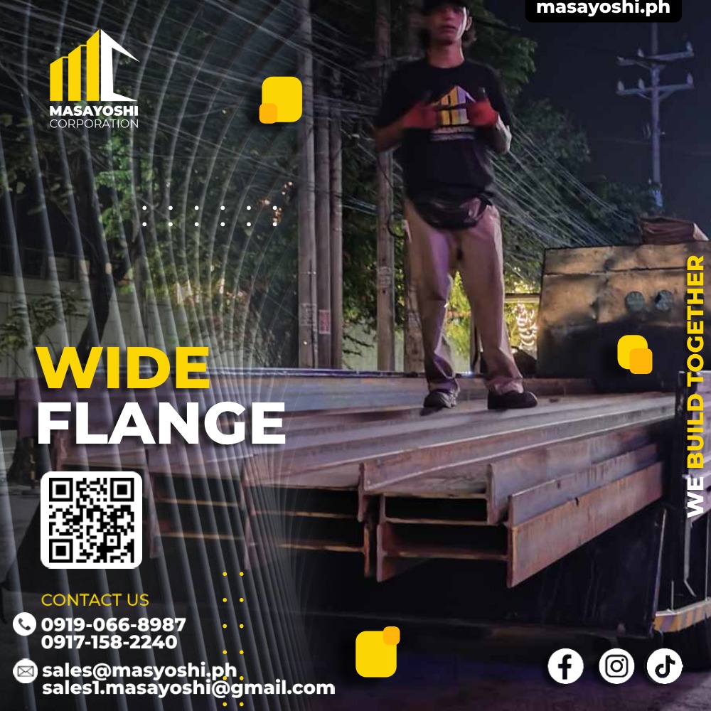 WIDE FLANGE 6 X 4 16# 6MTRS, WIDE FLANGE 12 X 6 1/2 26# 12MTRS, , Ibeam, Angle Bar, Cyclone Wire ...