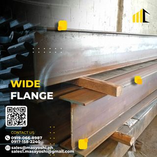 WIDE FLANGE 12 X 6 1/2 26# 12MTRS,WIDE FLANGE 10 X 4 19# 6MTRS,, I Beam ...