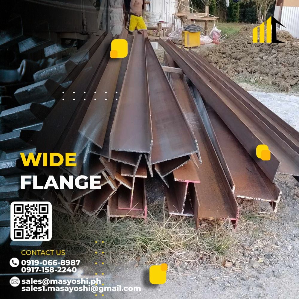 WIDE FLANGE 8 X 8 58# 6MTRS, WIDE FLANGE 14 X 10 74# 6MTRS, I Beam ...