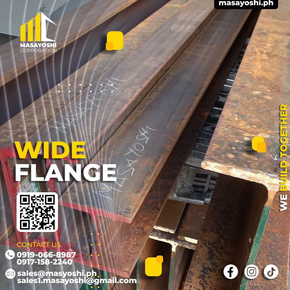 WIDE FLANGE, Ibeam, Angle Bar, Cyclone Wire, Hoist, Plywood, Round Bar ...