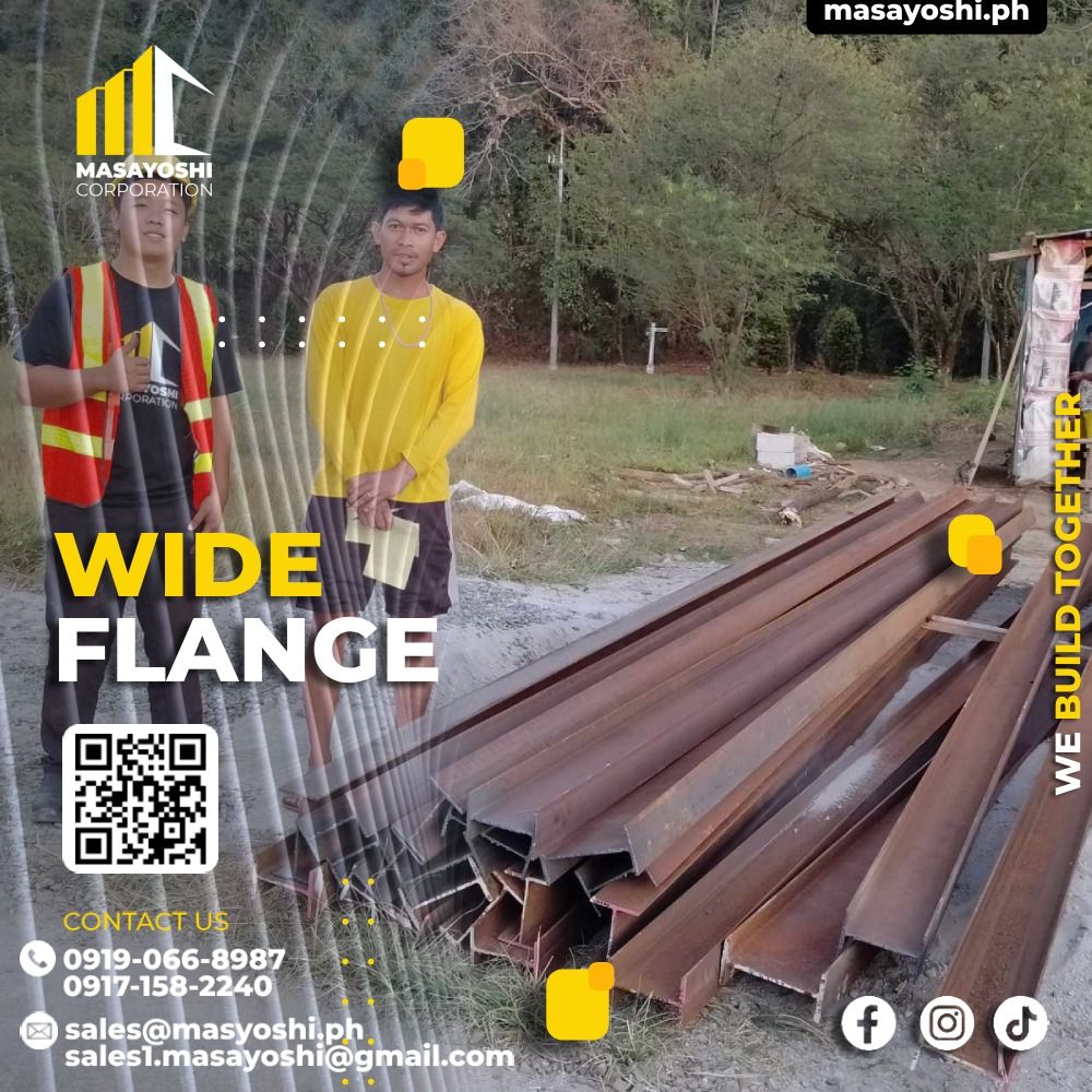 WIDE FLANGE W12 X 40, Ibeam, Angle Bar, Cyclone Wire, Hoist, Plywood ...