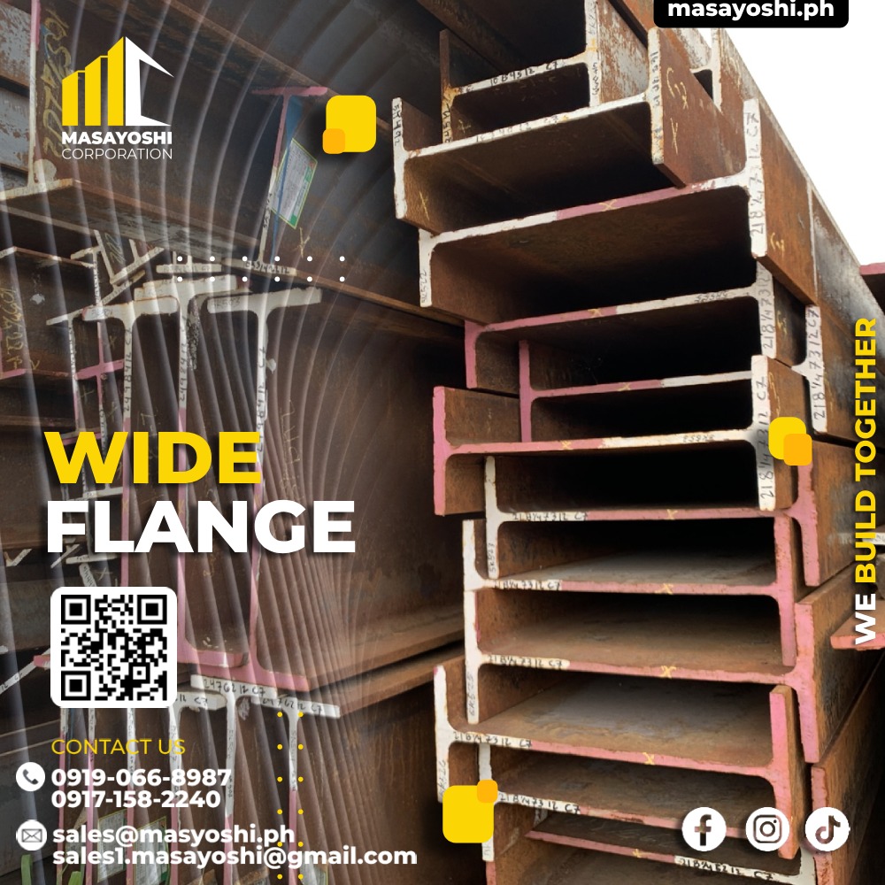 WIDE FLANGE W12 X 40, Ibeam, Angle Bar, Cyclone Wire, Hoist, Plywood ...