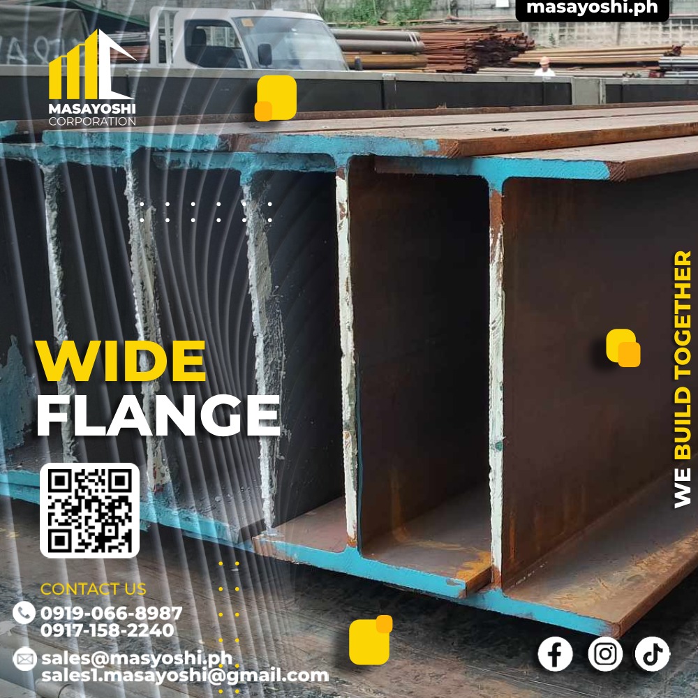 WIDE FLANGE, WIDE FLANGE 10 X 5 3/4 30# 6MTRS , Ibeam, Angle Bar ...