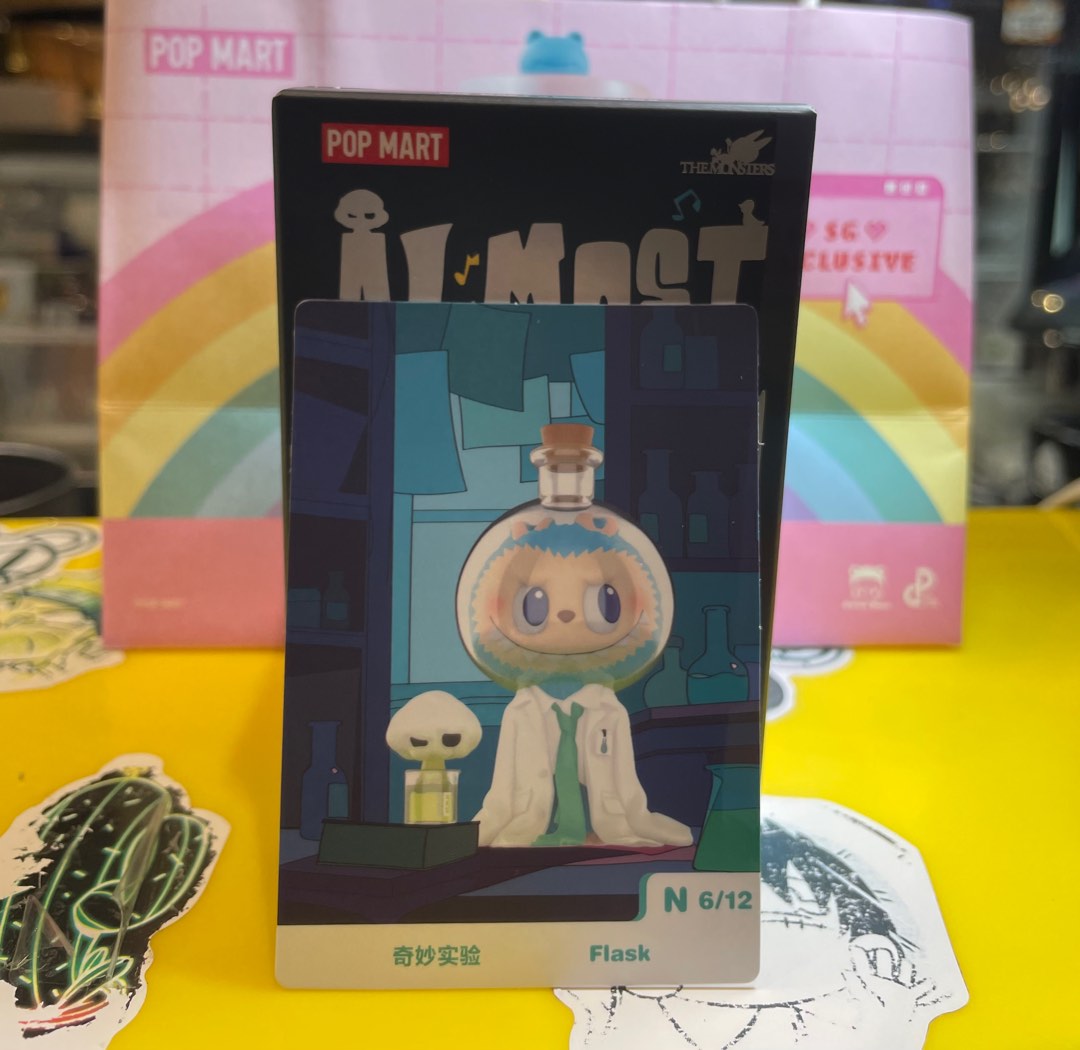WTS/WTT-POP MART THE MONSTERS Almost Hidden Series Figures(Flask ...