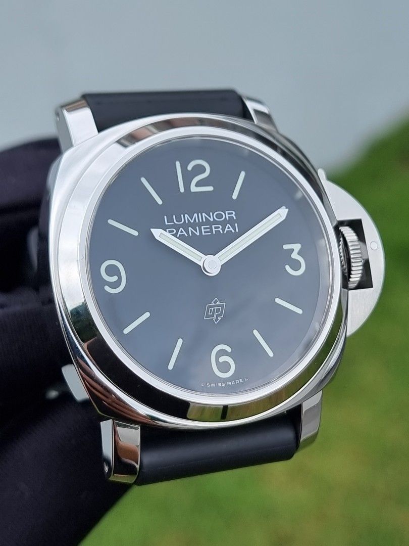 [2023] PANERAI LUMINOR BASE LOGO PAM01086 PAM 01086 1086 PAM1086 BLACK ...