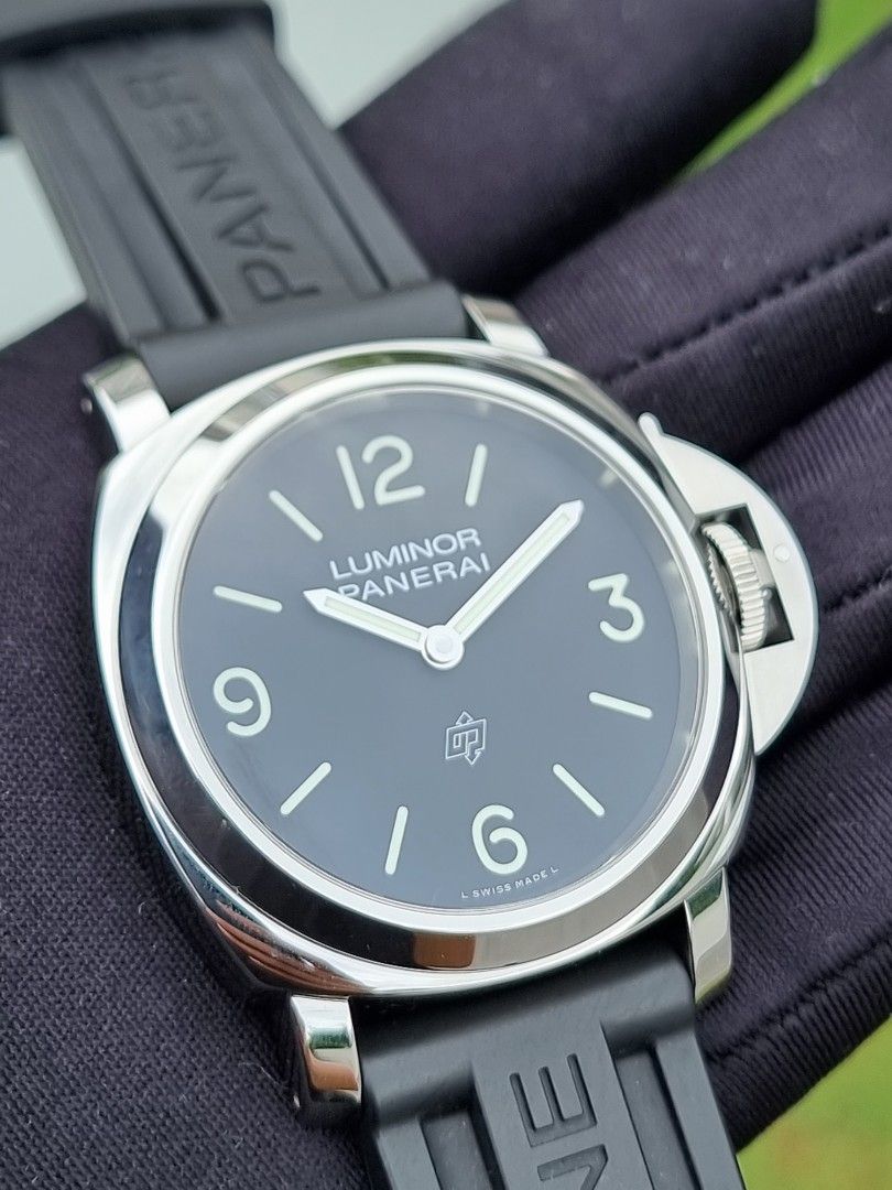 [2023] PANERAI LUMINOR BASE LOGO PAM01086 PAM 01086 1086 PAM1086 BLACK ...