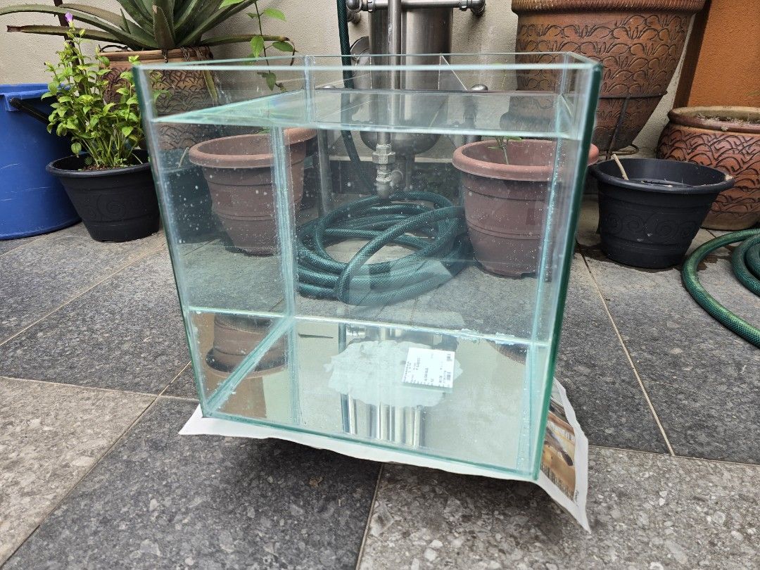 30cm aquarium tank 1 feet cube, Pet Supplies, Homes & Other Pet ...