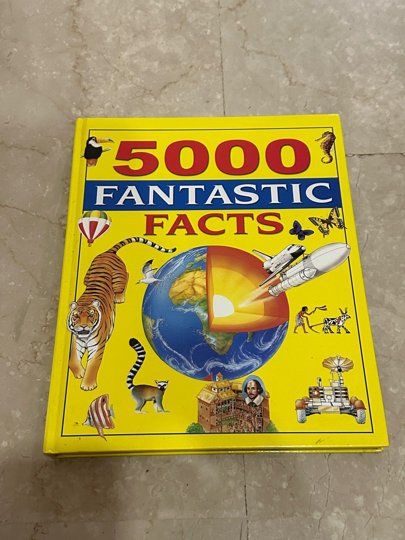 5000 fantastic facts earth, animals, people, space science facts ...