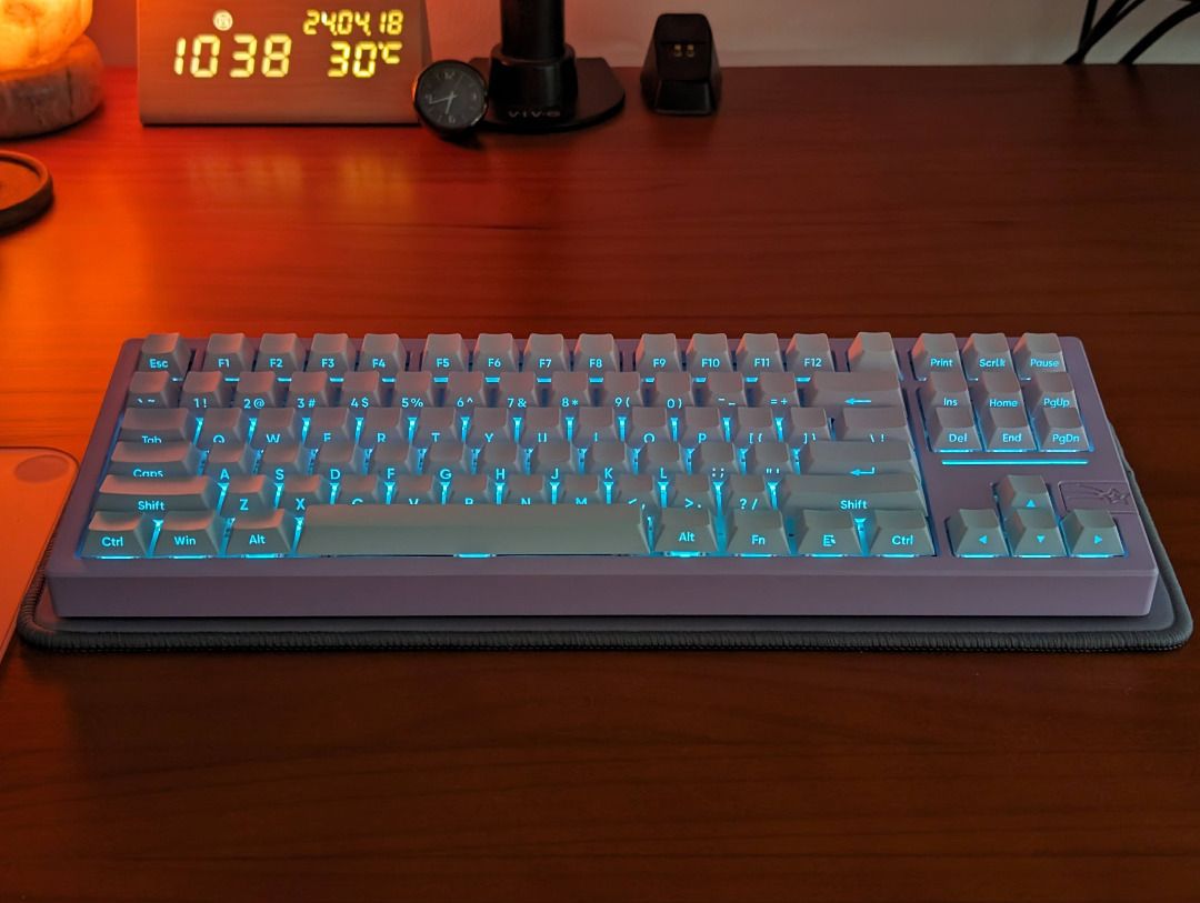 80% Aluminium TKL Custom Mechanical Keyboard (Peppermint1804) - Fully Modded Tri Mode, Computers ...