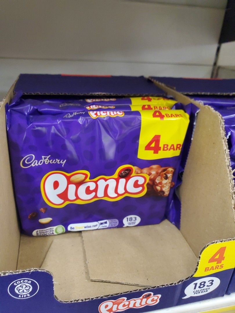 英國直送 - Cadbury Crunchie/ Caramel/ Double Decker/ Picnic/ Flake/ Wispa ...