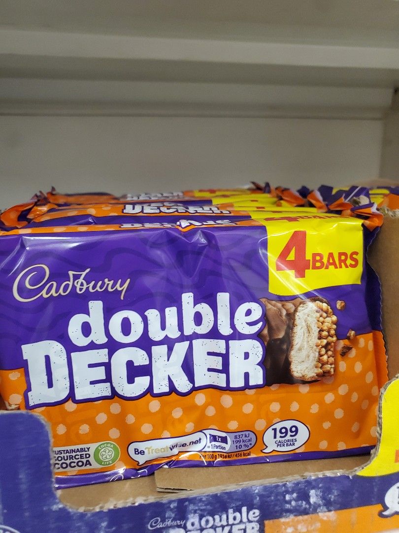 英國直送 - Cadbury Crunchie/ Caramel/ Double Decker/ Picnic/ Flake/ Wispa ...