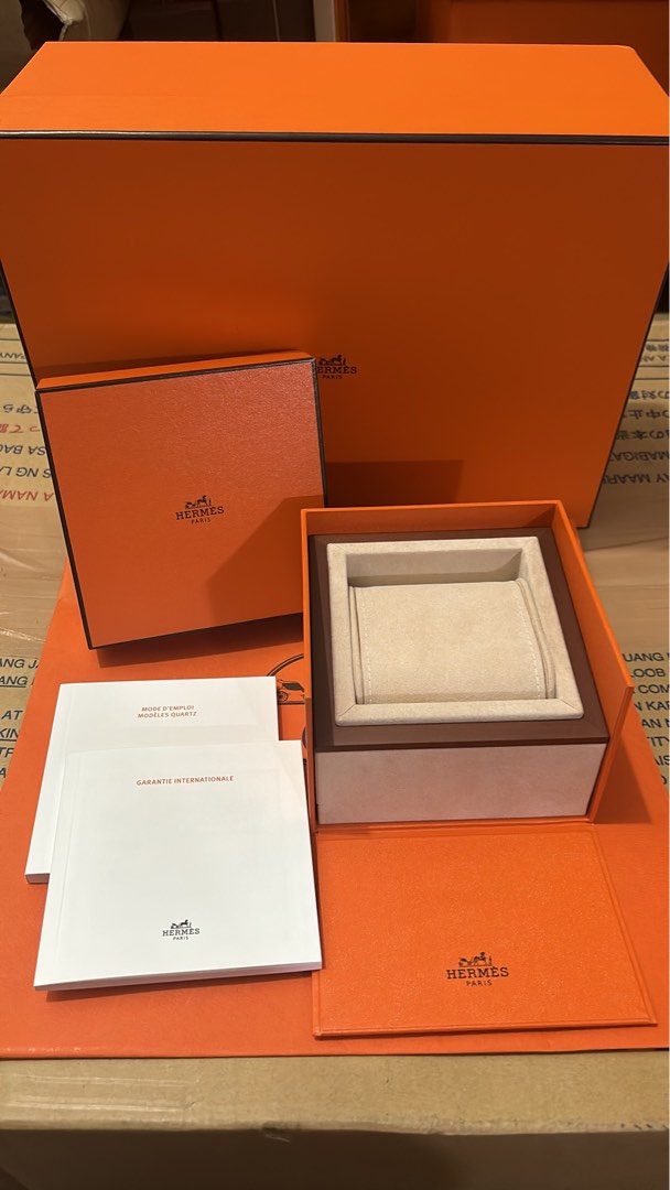 ‼️ Authentic Hermes Watch Hard Box, Luxury, Watches on Carousell