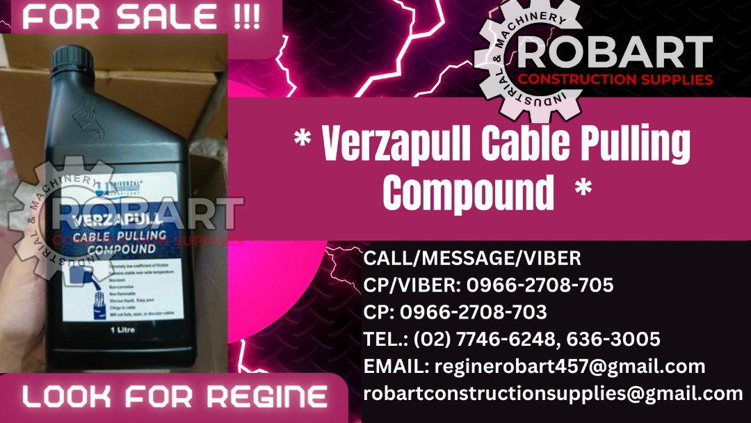 * Verzapull Cable Pulling Compound *, Commercial & Industrial ...