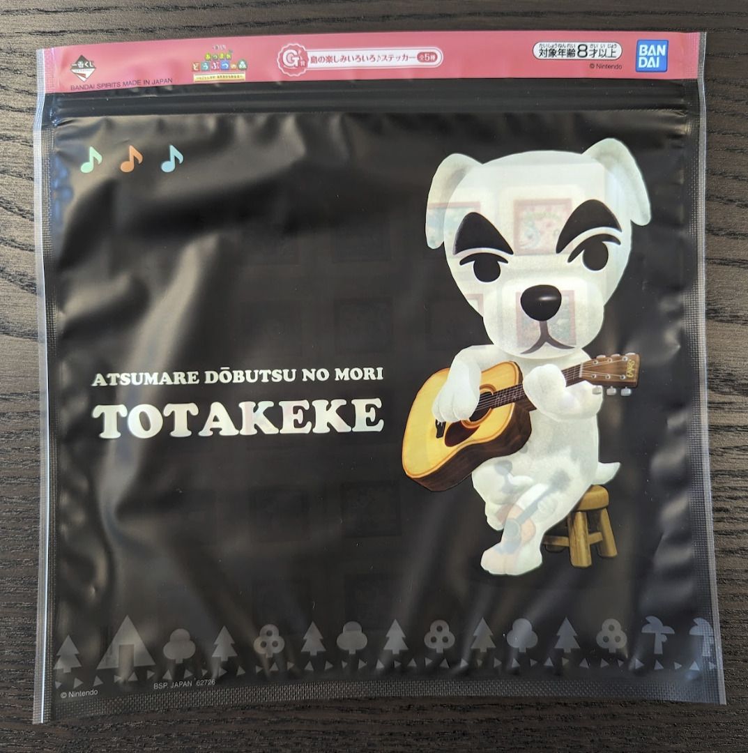 Animal Crossing Sticker Set - Totakeke, Hobbies & Toys, Memorabilia ...
