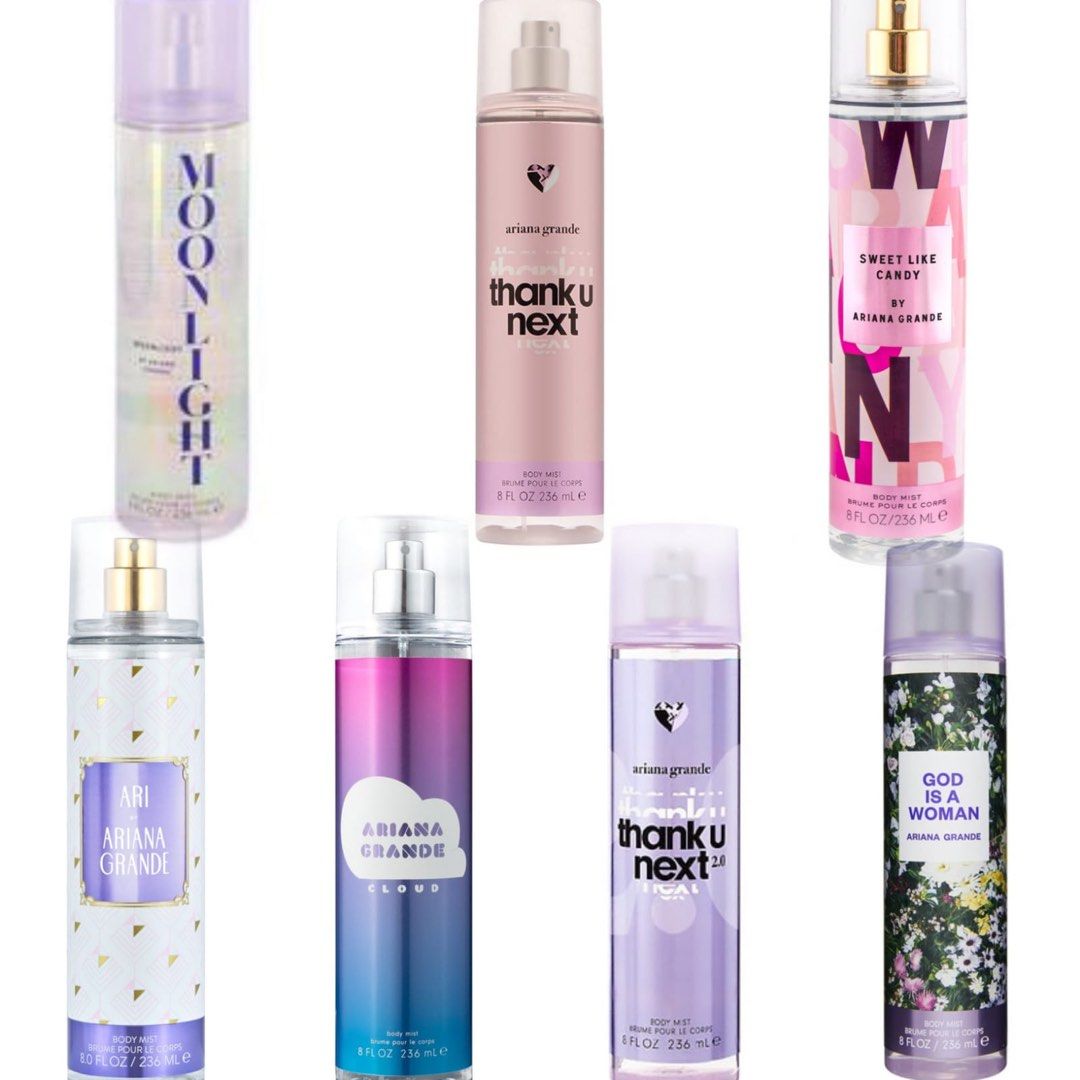 Ariana Grande perfume collection Cloud 2 intense Cloud pink Sweet like ...