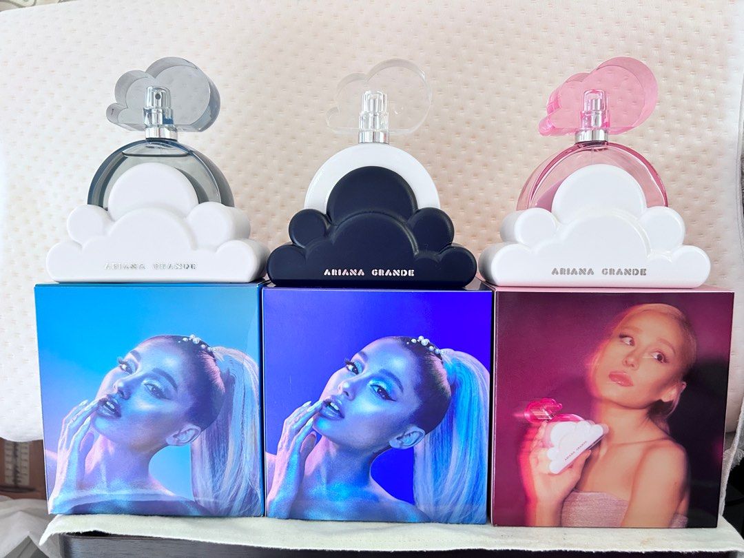 Ariana Grande perfume collection Cloud 2 intense Cloud pink Sweet like ...