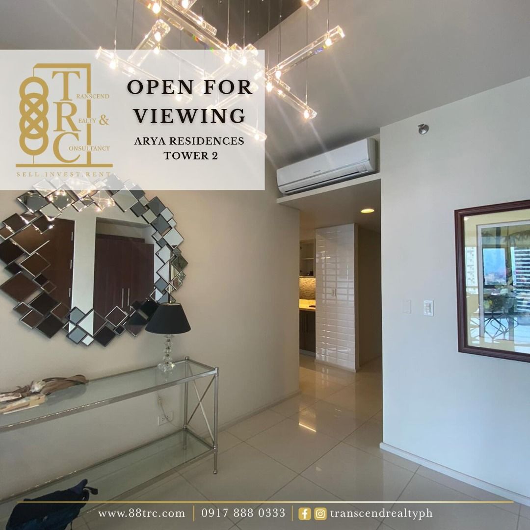 Arya Residences 3 bedroom unit For Lease, Property, Rentals, Apartments ...