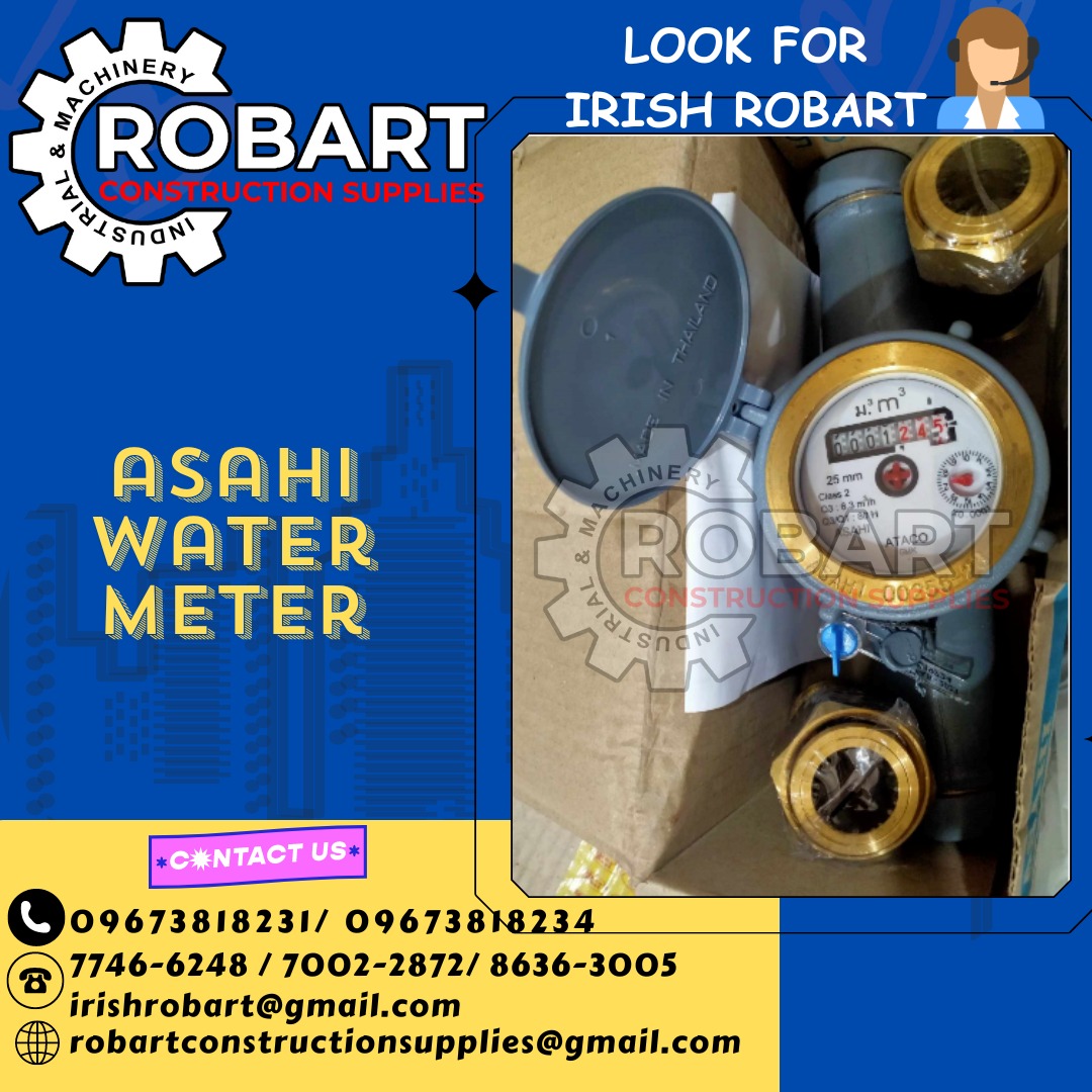 asahi water meter, Commercial & Industrial, Construction Tools ...