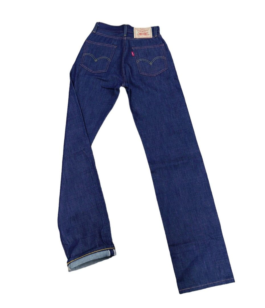 Authentic BIG E Levi's 701 denim selvedge momotaro sugar cane evisu ...