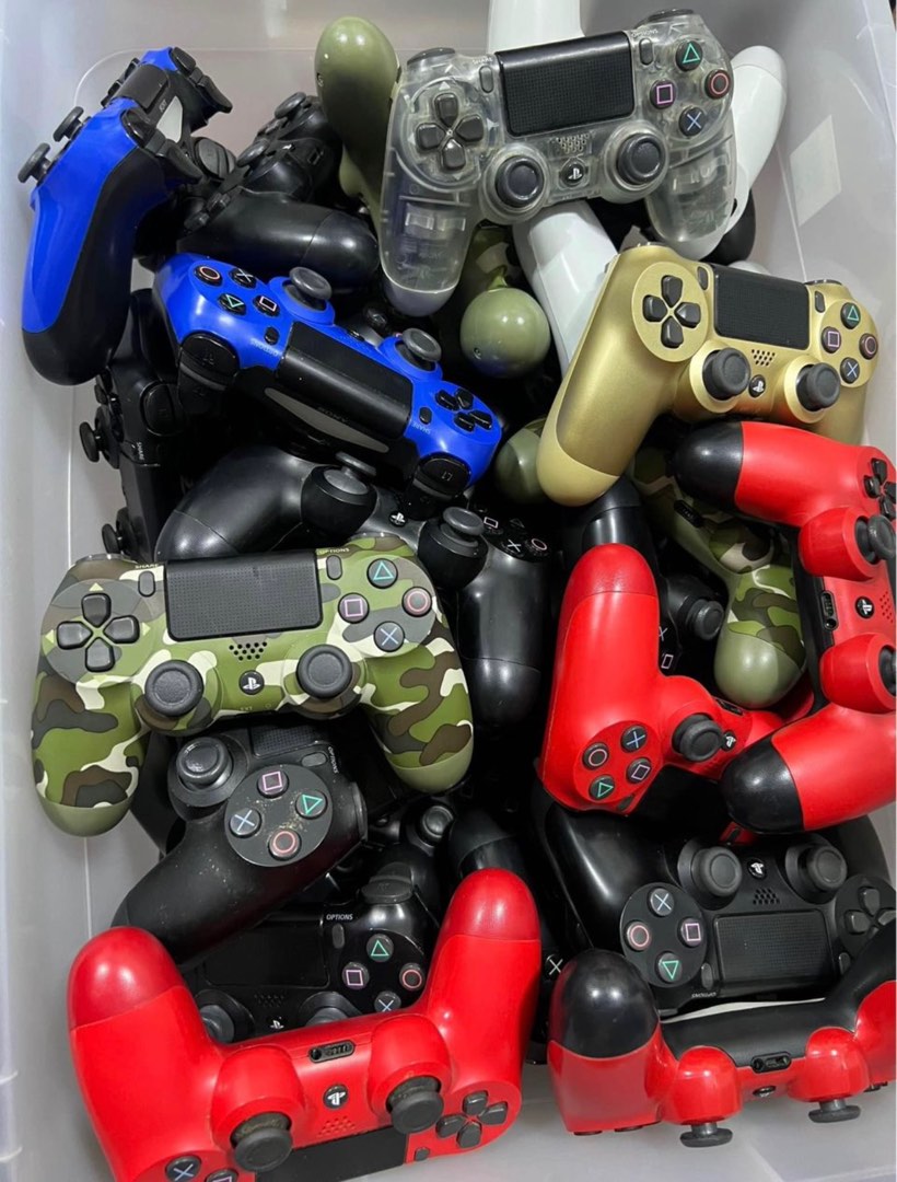 Authentic Dualshock 4 PS4 Controller, Video Gaming, Gaming Accessories ...