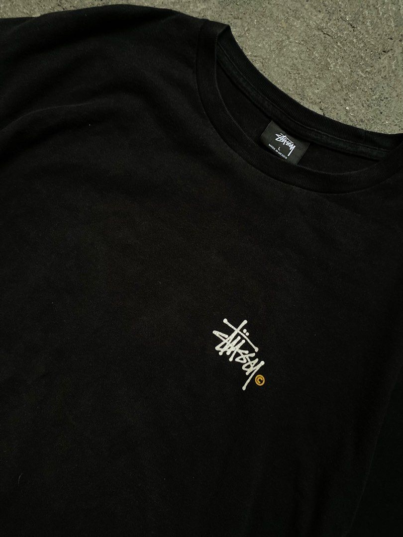 Authentic Stussy Script, Men's Fashion, Tops & Sets, Tshirts & Polo ...