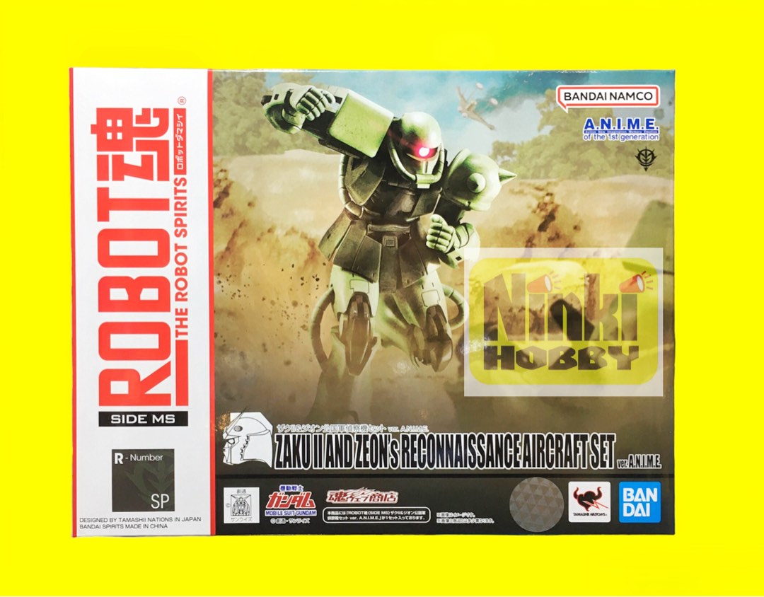 Bandai 魂 限定 Robot魂 Side MS R-SP Zaku II and Zeon's Reconnaissance ...