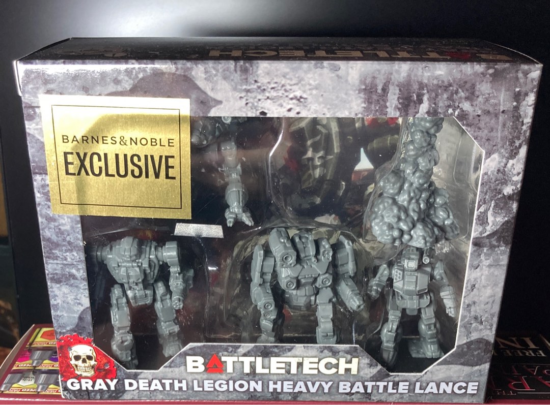 Battletech: Gray Death Legion Forcepack, Hobbies & Toys, Toys & Games ...