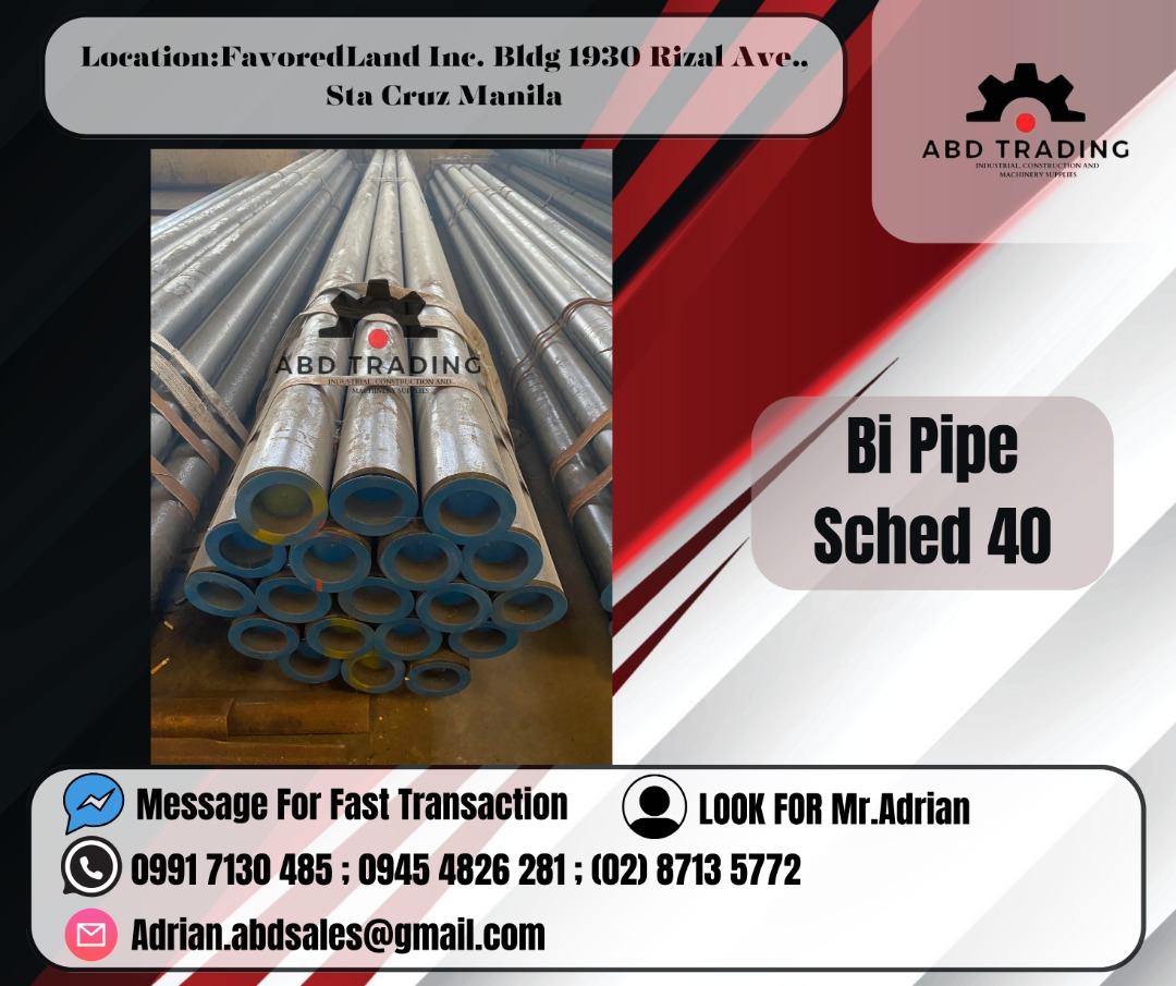 Bi Pipe Sched 40, Commercial & Industrial, Construction & Building ...