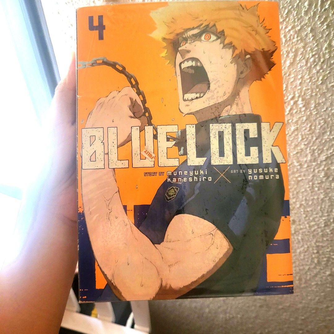 Blue Lock Manga Volume 4, Hobbies & Toys, Books & Magazines, Comics ...