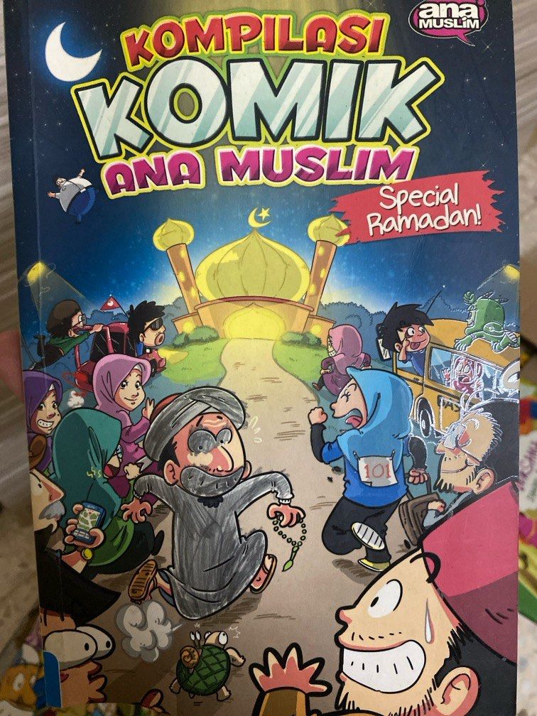 Buku kompilasi komik ana muslim, Hobbies & Toys, Books & Magazines, Children's Books on Carousell