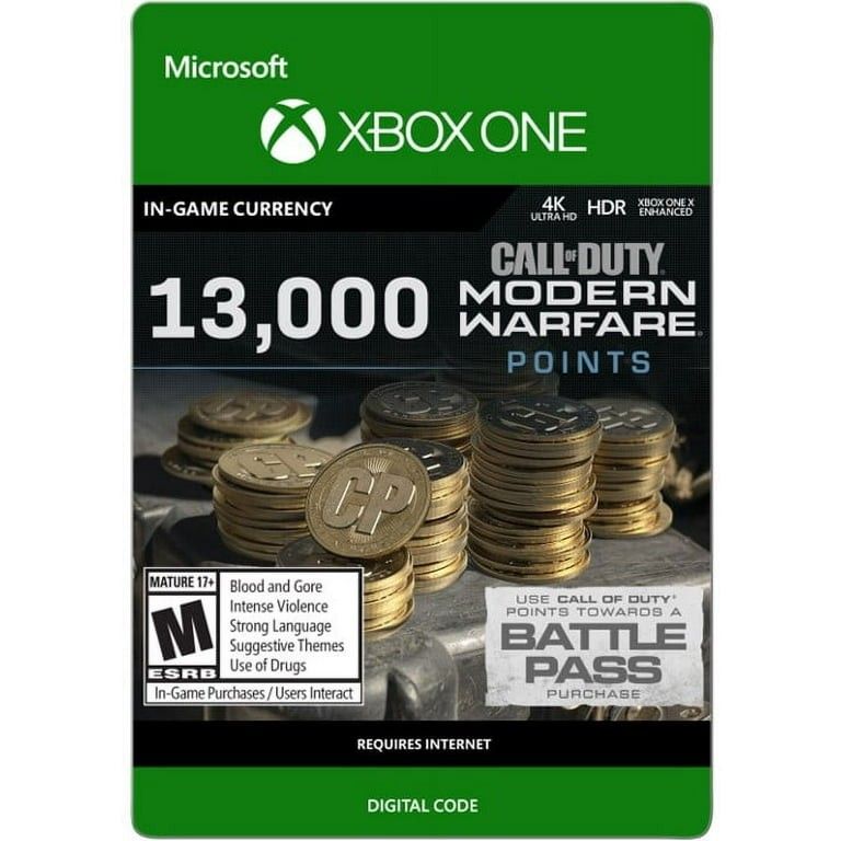 Call of Duty Modern Warfare III 3 Warzone Cod Points CP Xbox One Series ...