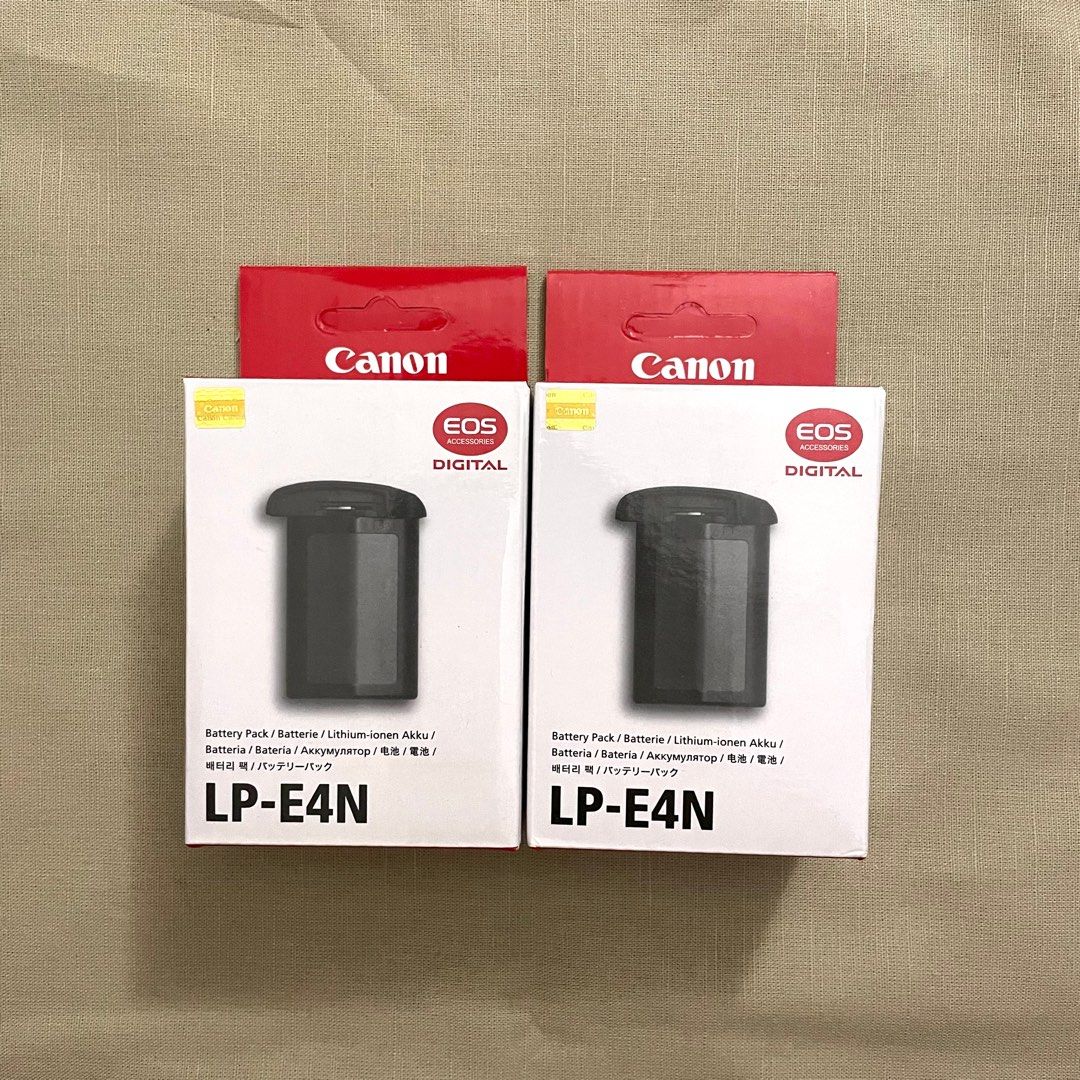 【可面交】Canon LP-E4N 電池1DX、1Ds、1DX II、1Ds III, 相機攝影, 相機在旋轉拍賣