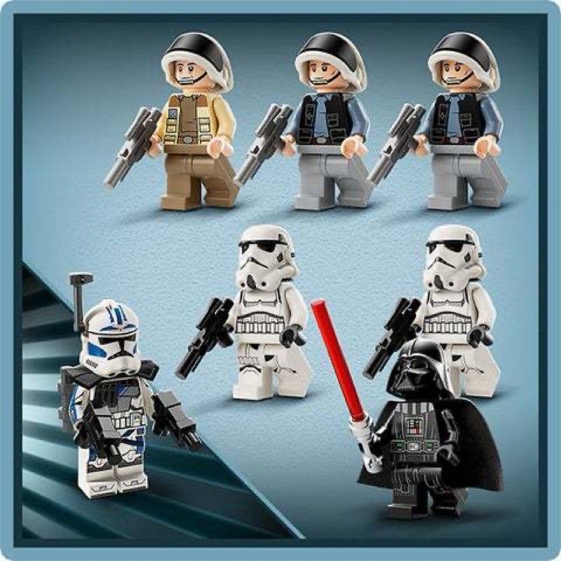 Captain Antilles/Rebel Fleet Tooper/Imperial Stormtrooper/Darth Vader ...