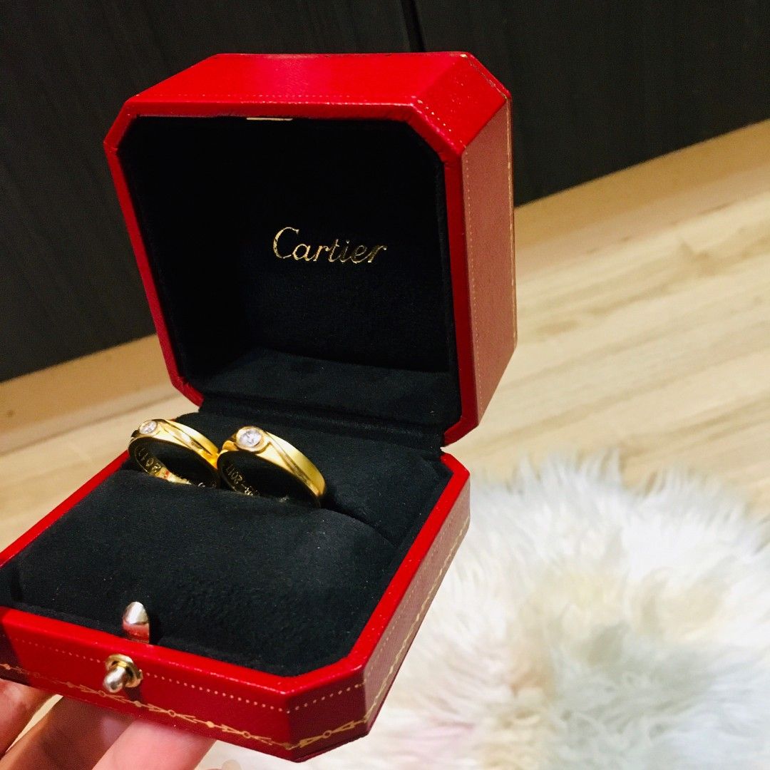 cartier ring box authentic