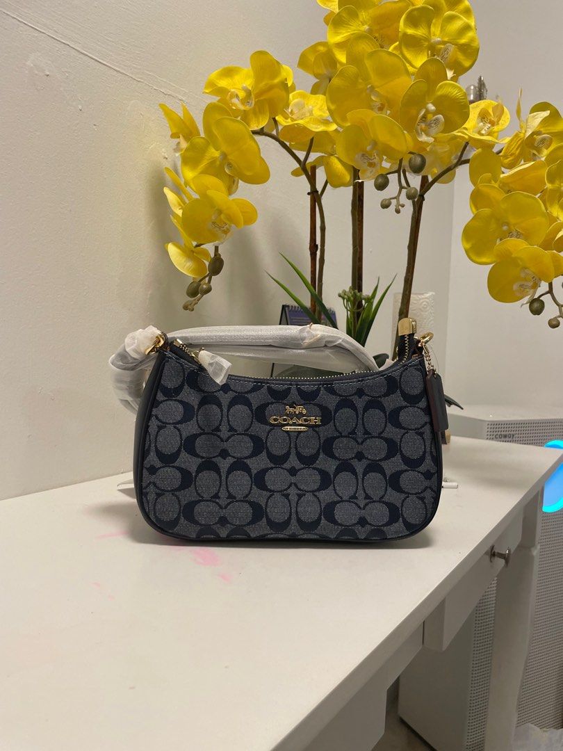 Coach Teri Shoulder Bag in Signature Chambray, Luxury, Bags & Wallets ...