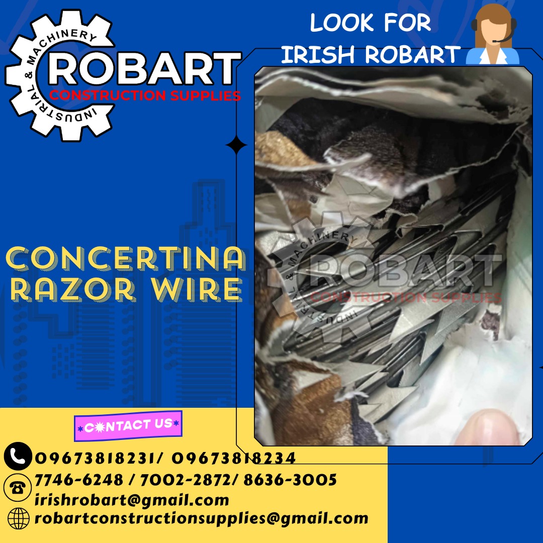 concertina razor wire, Commercial & Industrial, Construction Tools ...