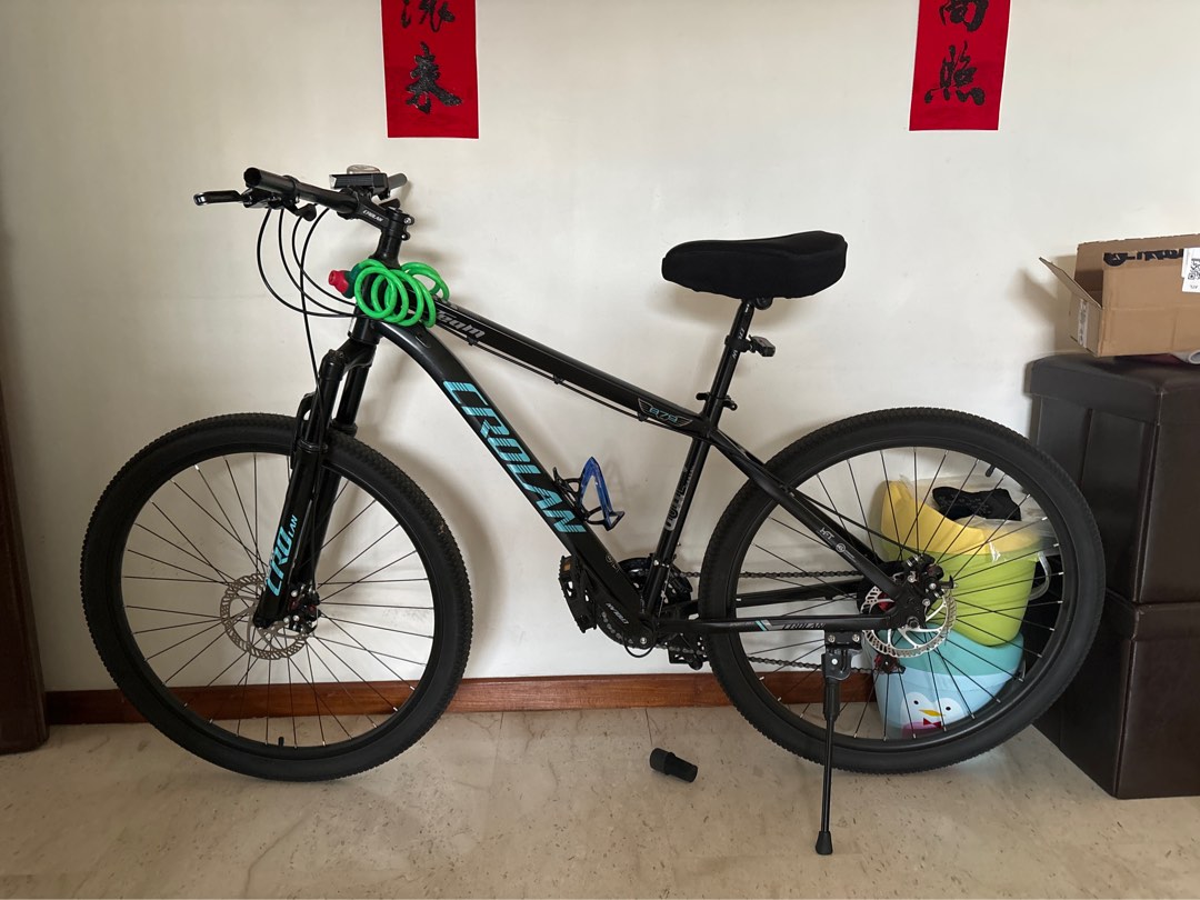 crolan 27.5 inch mountain bike with suspension and shimano 3x7 gear ...