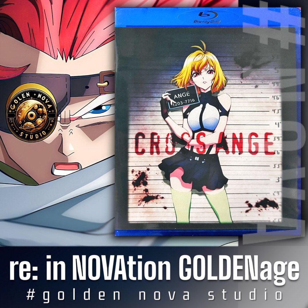 CROSSANGE 天使與龍輪舞 全25話 日語/繁體中文字幕 Blu-ray 藍光碟 無修正版本 高達 自由 Gundam Freedom ...