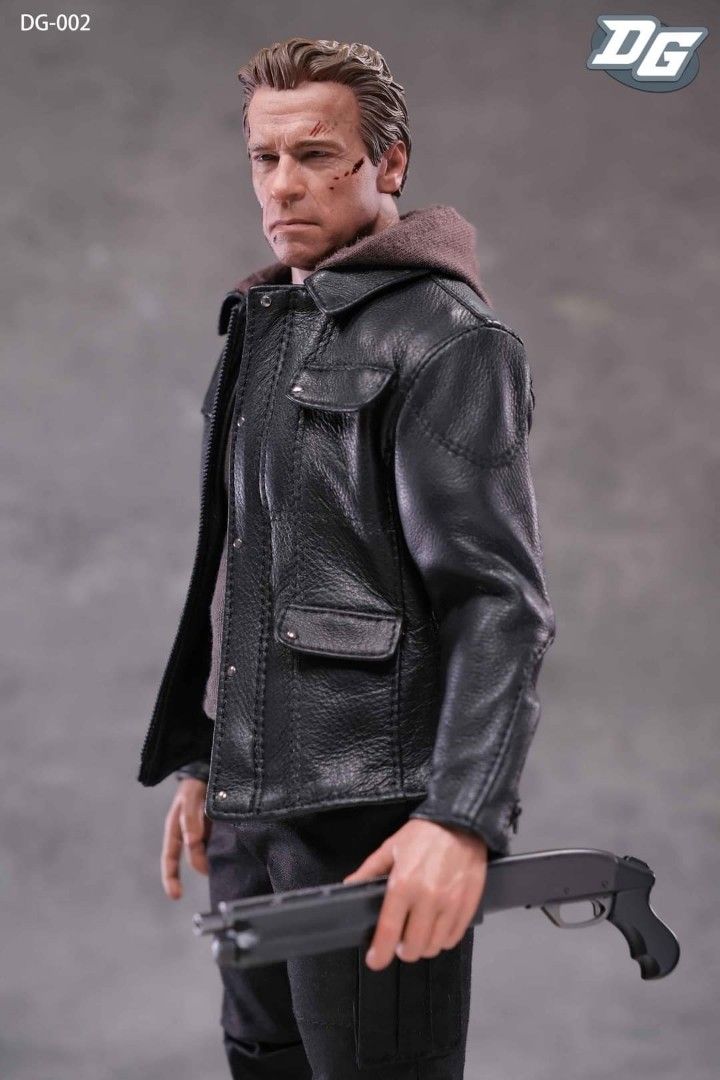 DeGaotoys DG-002 1/6 Scale Genuine Leather Costume Set T800 Terminator, Hobbies & Toys, Toys ...