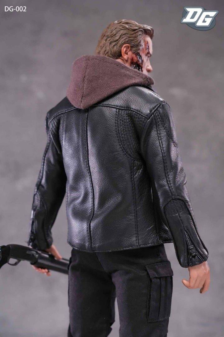 DeGaotoys DG-002 1/6 Scale Genuine Leather Costume Set T800 Terminator, Hobbies & Toys, Toys ...
