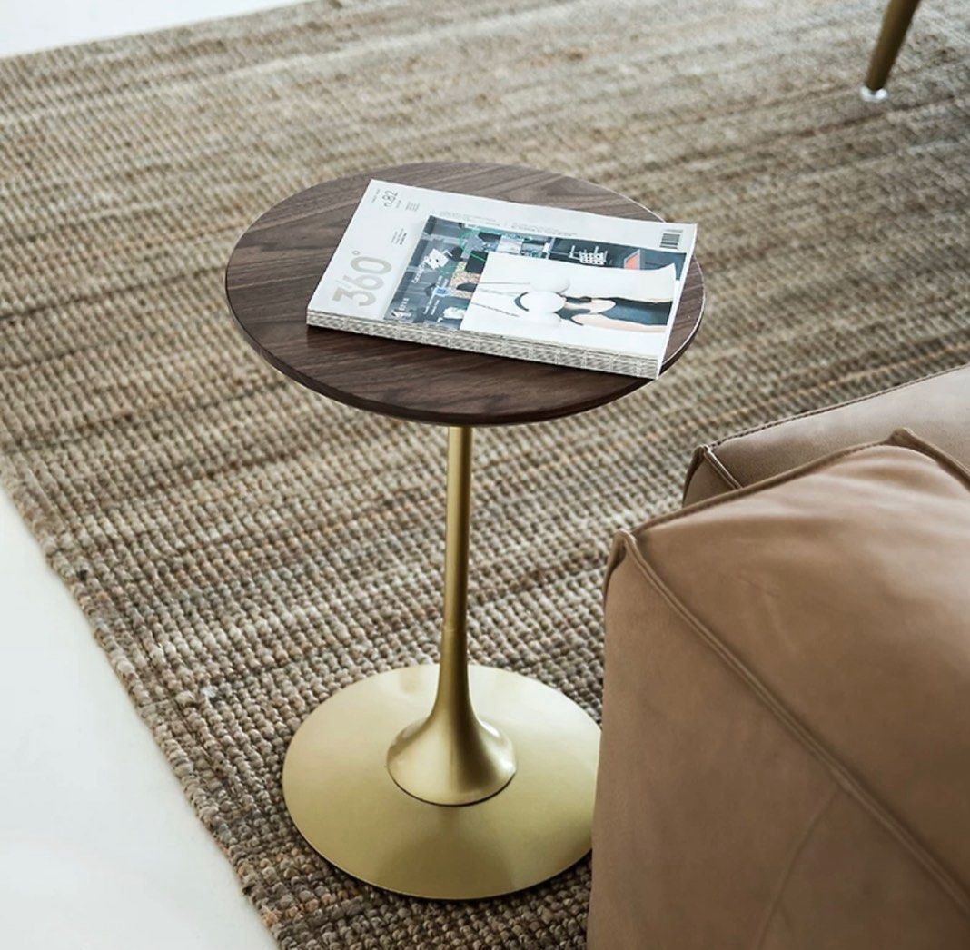DRANLA Minimalist Wood Side Table, Furniture & Home Living, Furniture ...
