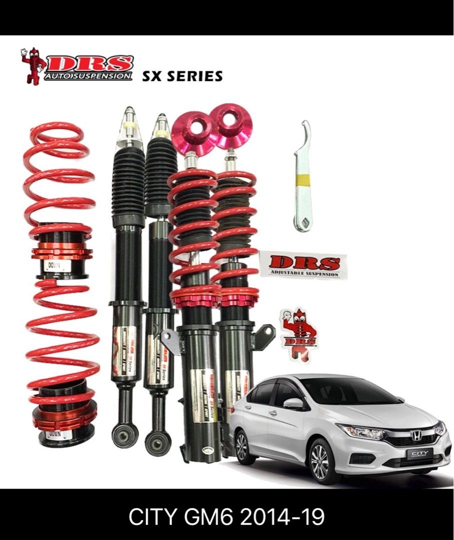 DRS High Low Adjustable Absorbers 1 Set (Front & Rear), Auto ...