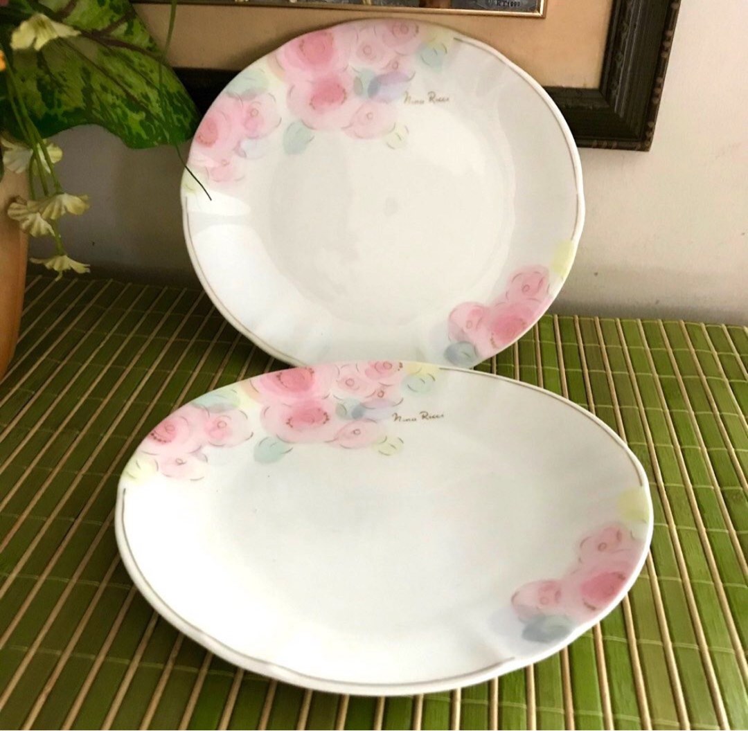 (Each) Nina Ricci Plaisir de la Maison Sango Magna side plate ...