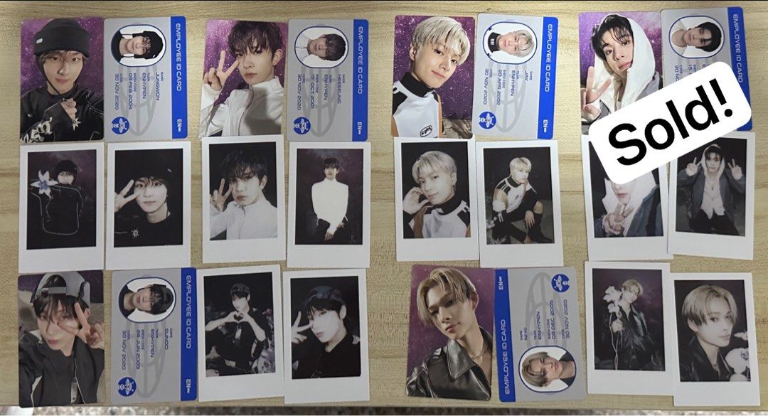 Enhypen Ggu Ggu Package GGP 2024 set (Heeseung Jay Jake Jungwon Sunoo Ni-ki), Hobbies & Toys ...