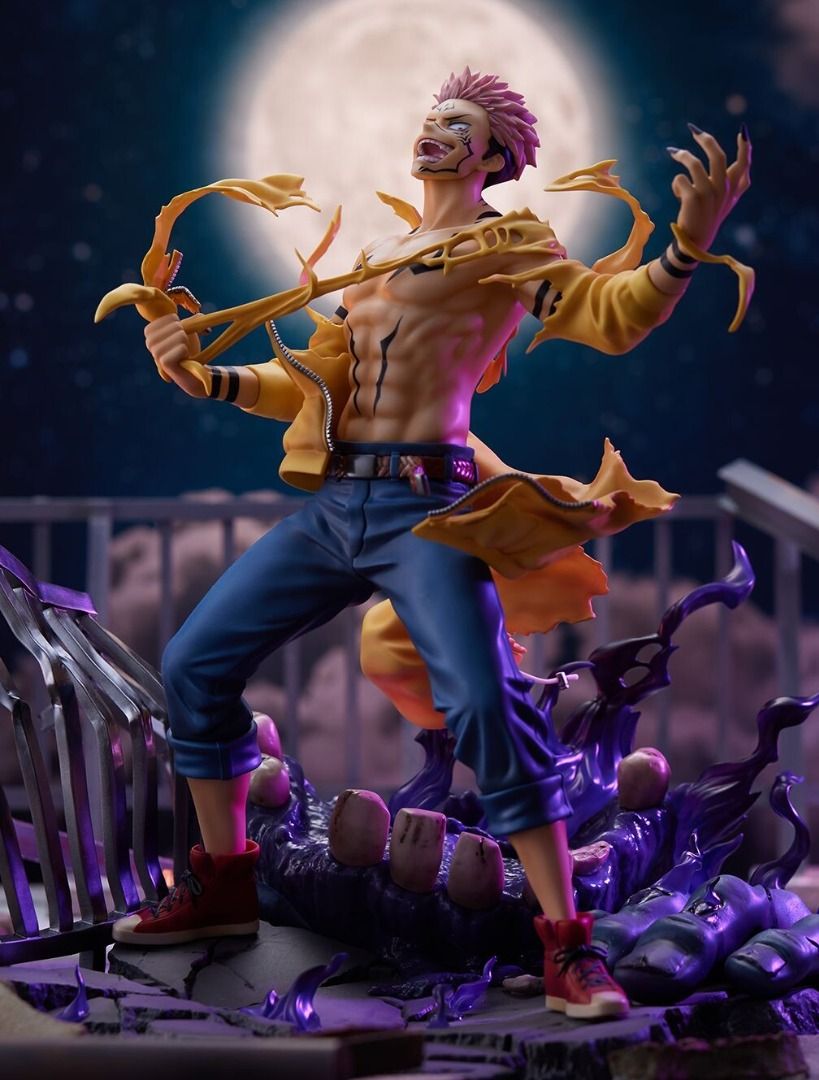 ESTREAM MAPPA SSF SHIBUYA SCRAMBLE Sukuna Ryomen Figure Jujutsu Kaisen ...