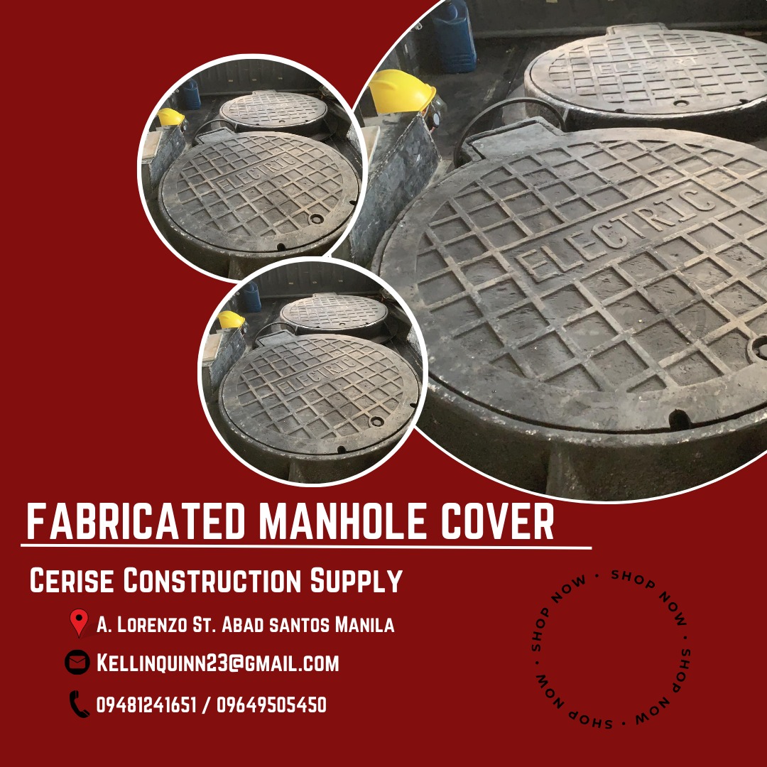 Fabricated Manhole Cover, Commercial & Industrial, Construction Tools ...