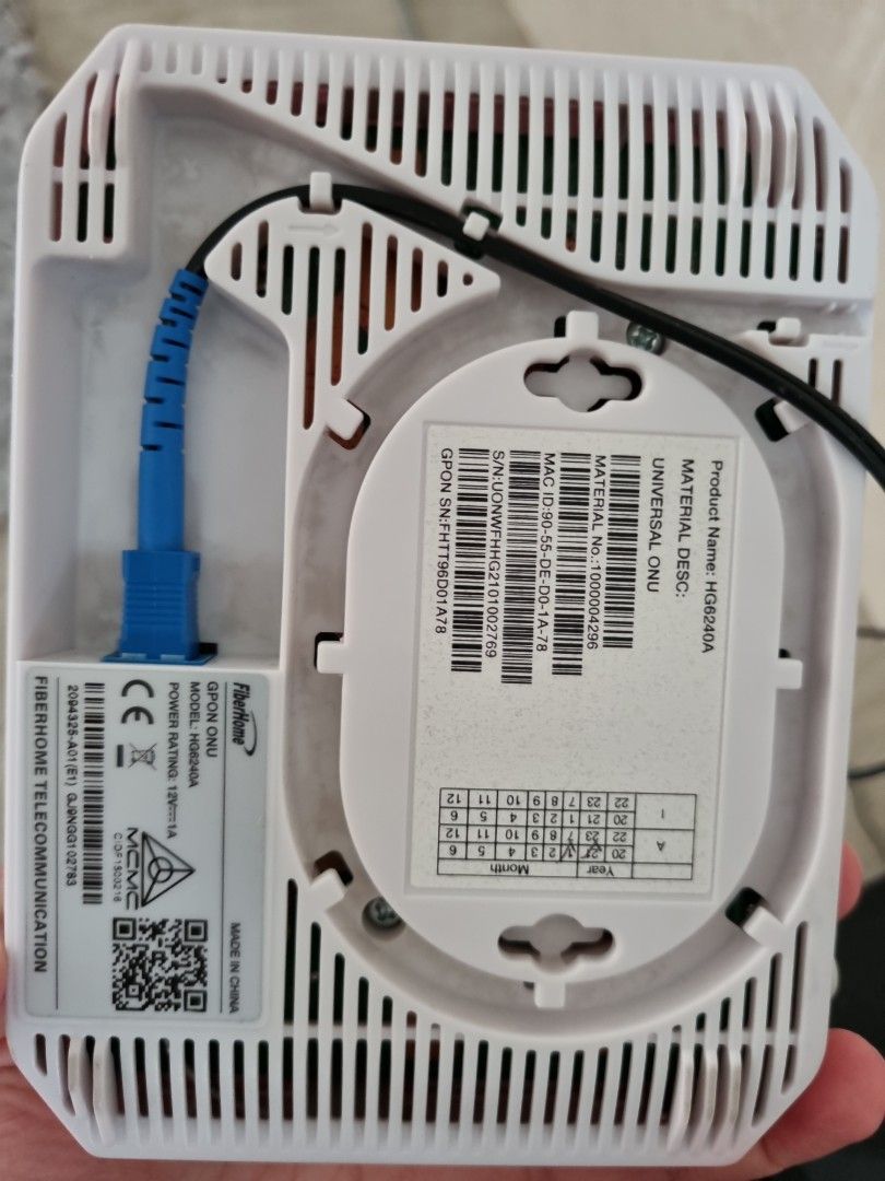 FiberHome HG6240A, Computers & Tech, Parts & Accessories, Networking on ...