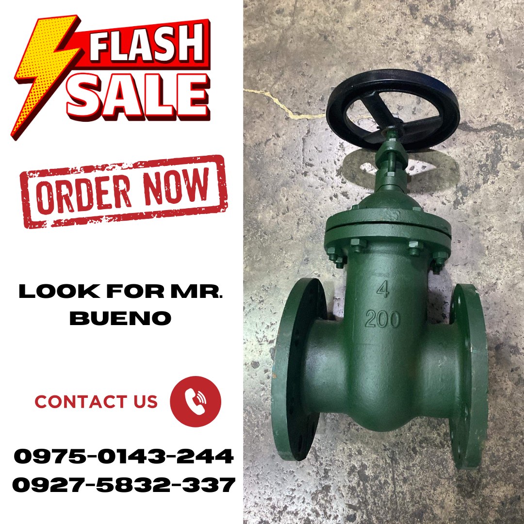Gate Valve, Commercial & Industrial, Construction Tools & Equipment on ...