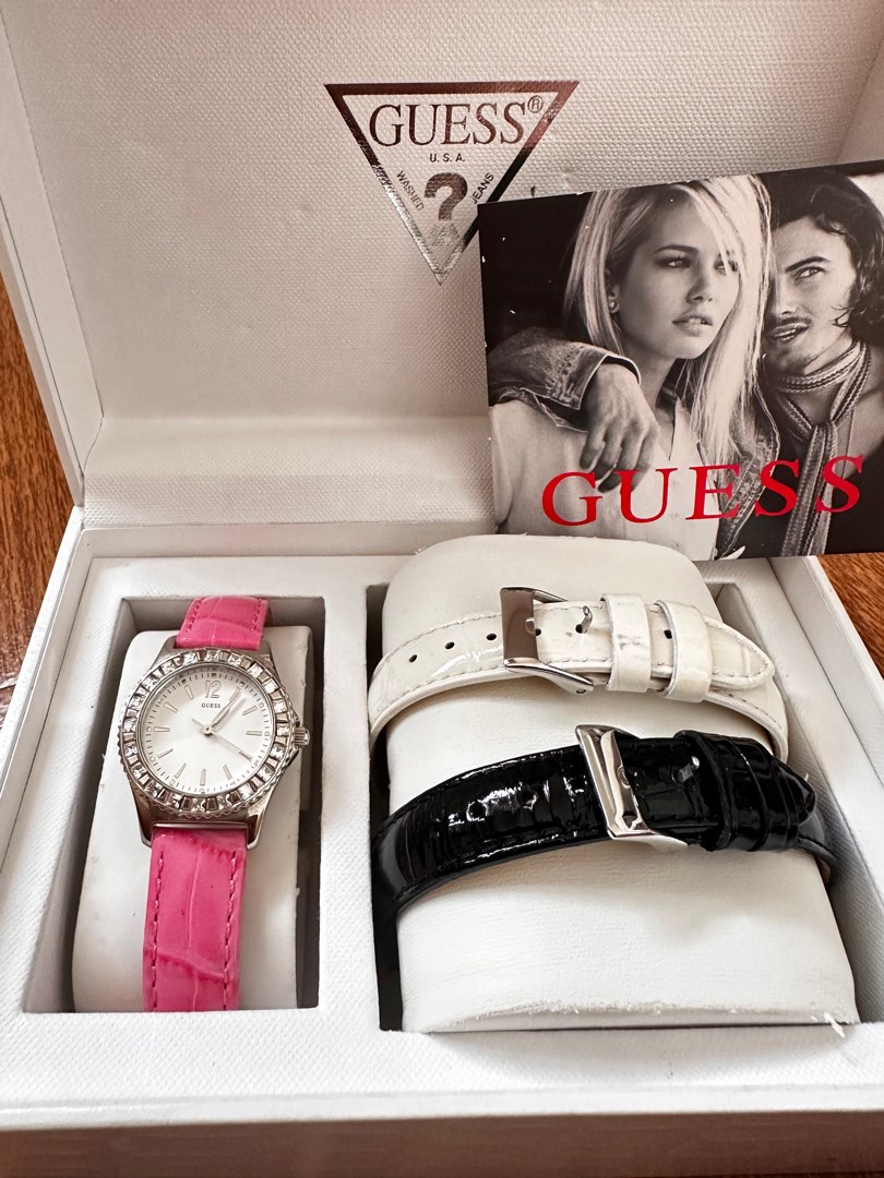Guess 3in1 Watch Set, Women's Fashion, Watches & Accessories, Watches ...